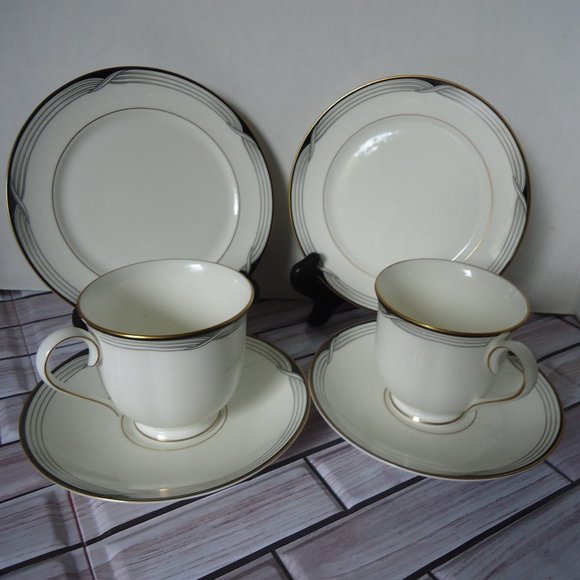 Lenox | Dining | New Lenox Erica 6 Piece Dinner Service Set Bone China ...